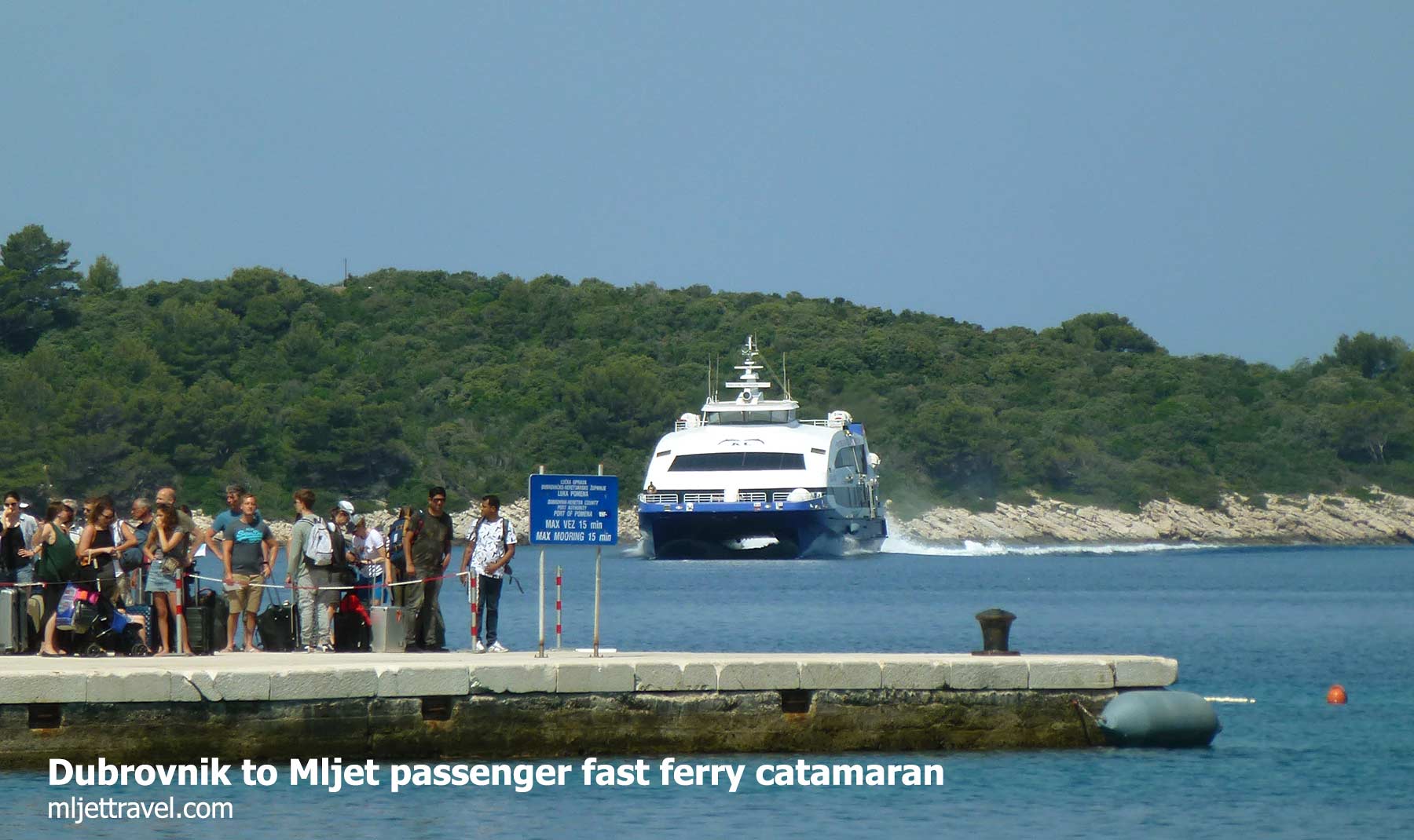 Dubrovnik to Mljet & Mljet to Dubrovnik - Ferries, Car Ferry, Drive